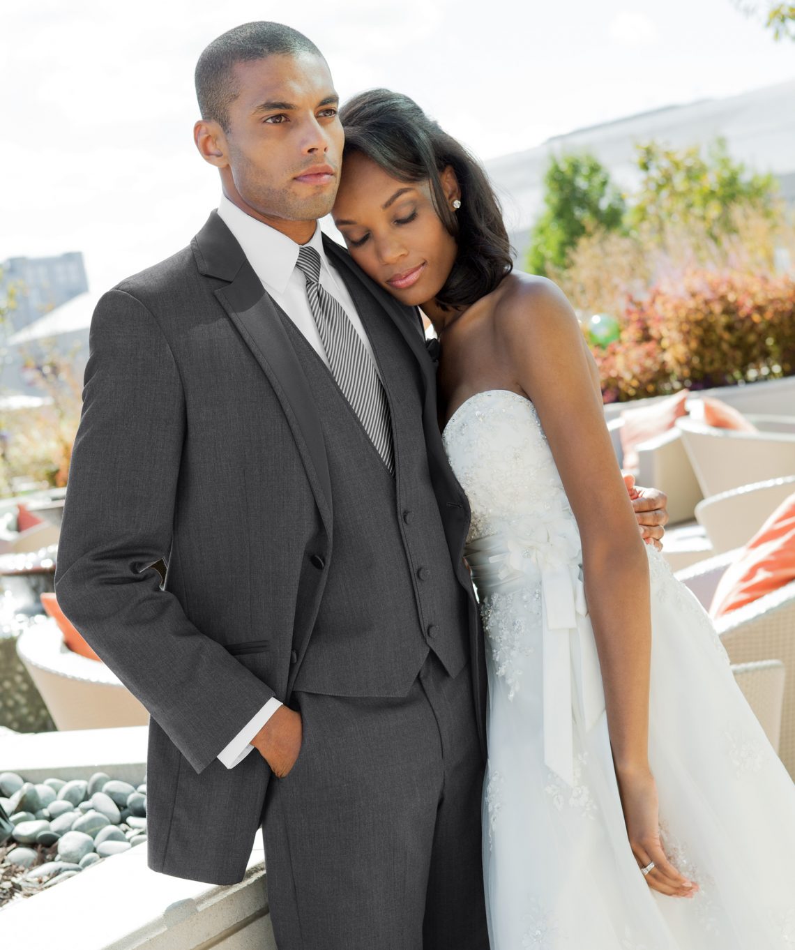 Gallery | Steel Grey 3 Piece Suit | Bjorn's Formalwear